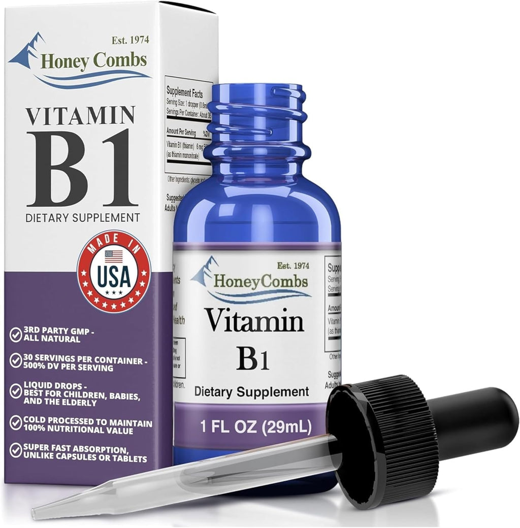 HoneyCombs vitamin B1 supplement drops
