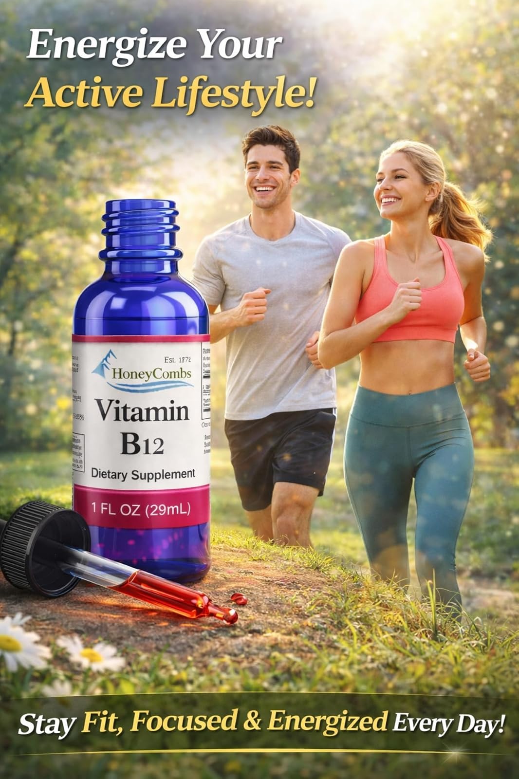 HoneyCombs Vitamin B12 for vegan diets