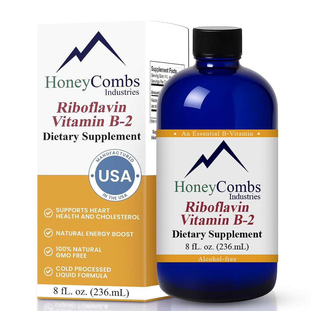 HoneyCombs Vitamin B2 drops for energy