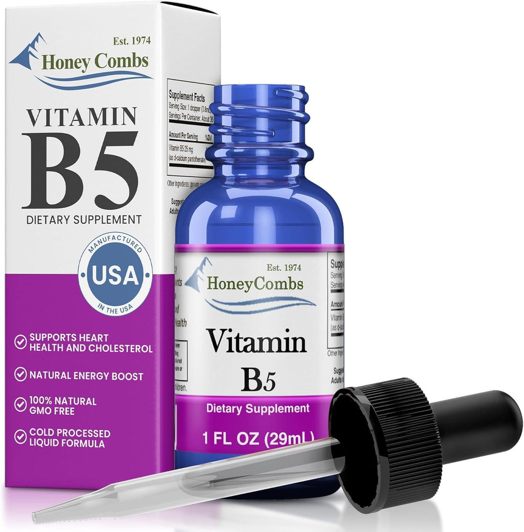 HoneyCombs Vitamin B5 liquid supplement