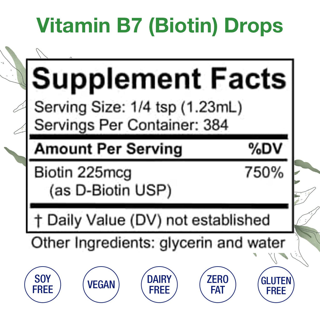 HoneyCombs Vitamin B7 liquid supplement