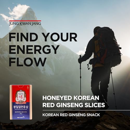 Honeyed ginseng slices for health benefits