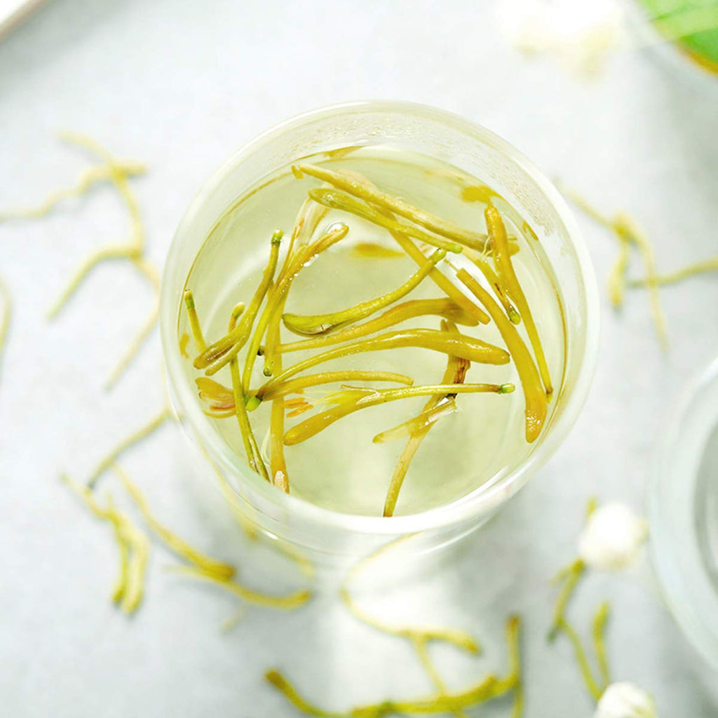 Honeysuckle tea for soothing digestion