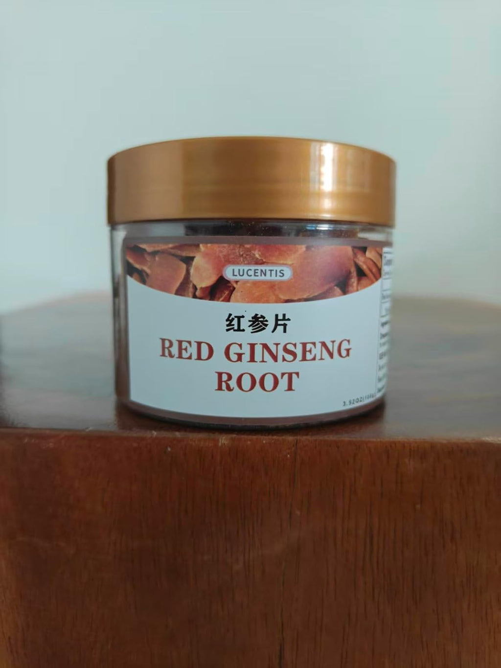 Hong Shen red ginseng root slices