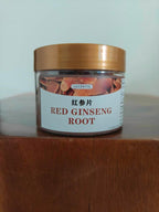 Hong Shen red ginseng root slices