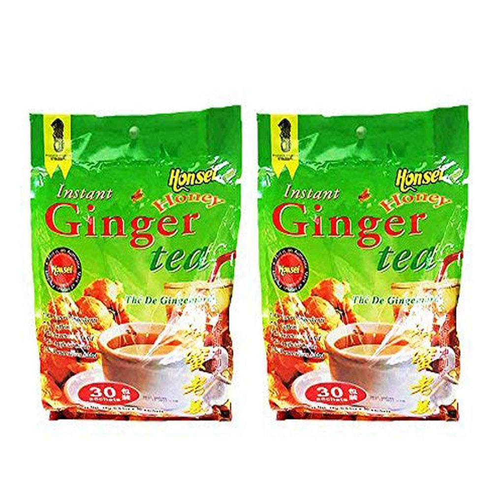 Honsei honey ginger tea sachets