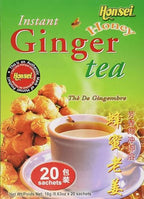 Honsei instant ginger honey tea sachets