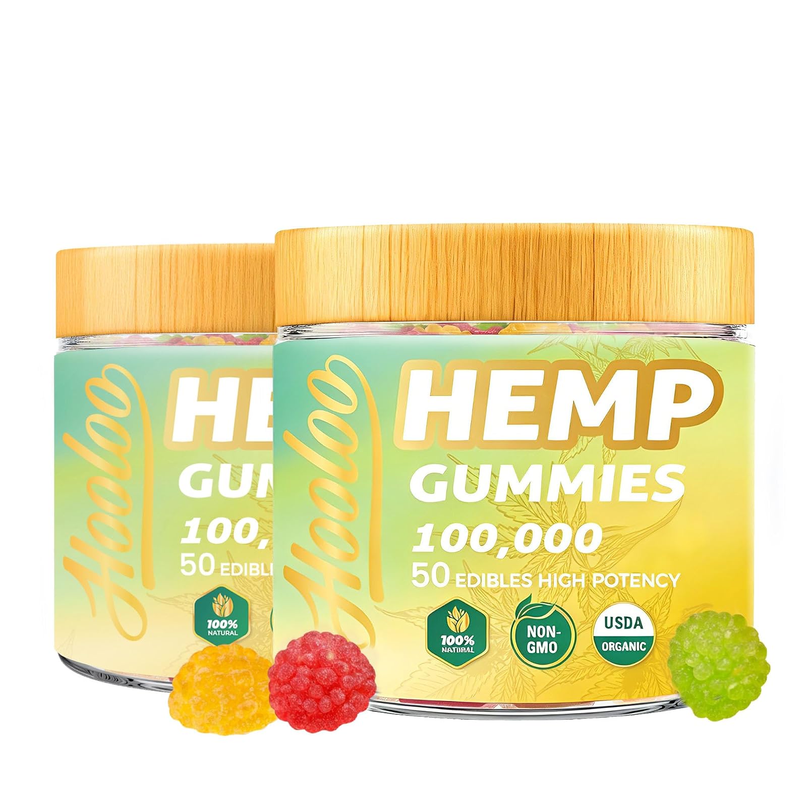 HOOLOO hemp gummies for omega 3