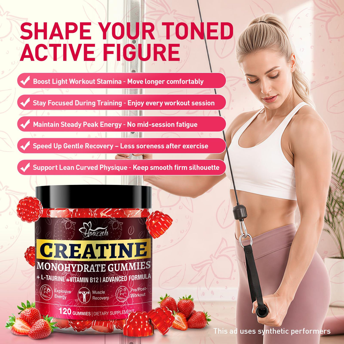 Hoozzch creatine for muscle recovery