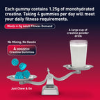 Hoozzch creatine gummies for workout recovery