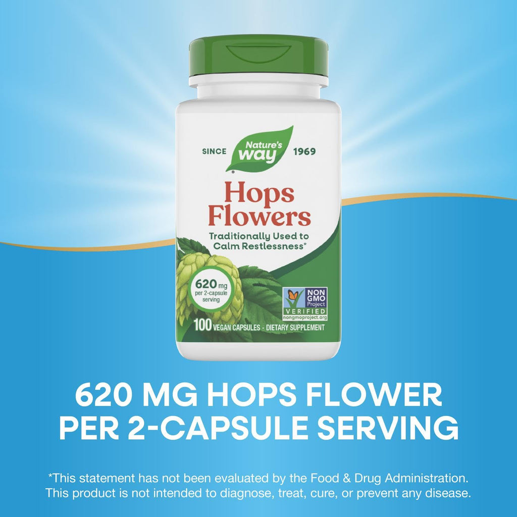 Hops Flowers for restful sleep