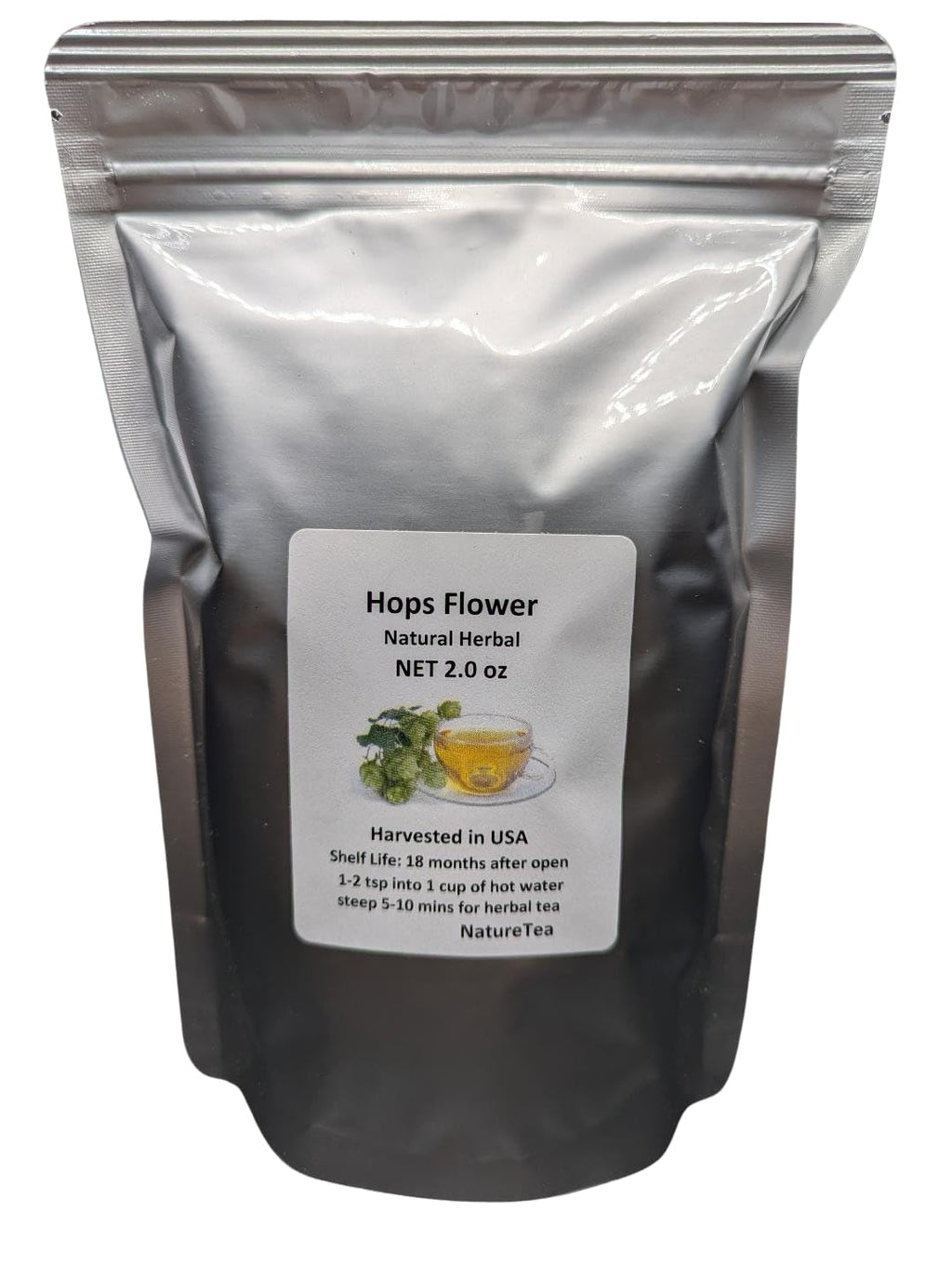 Hops flowers loose herbal tea