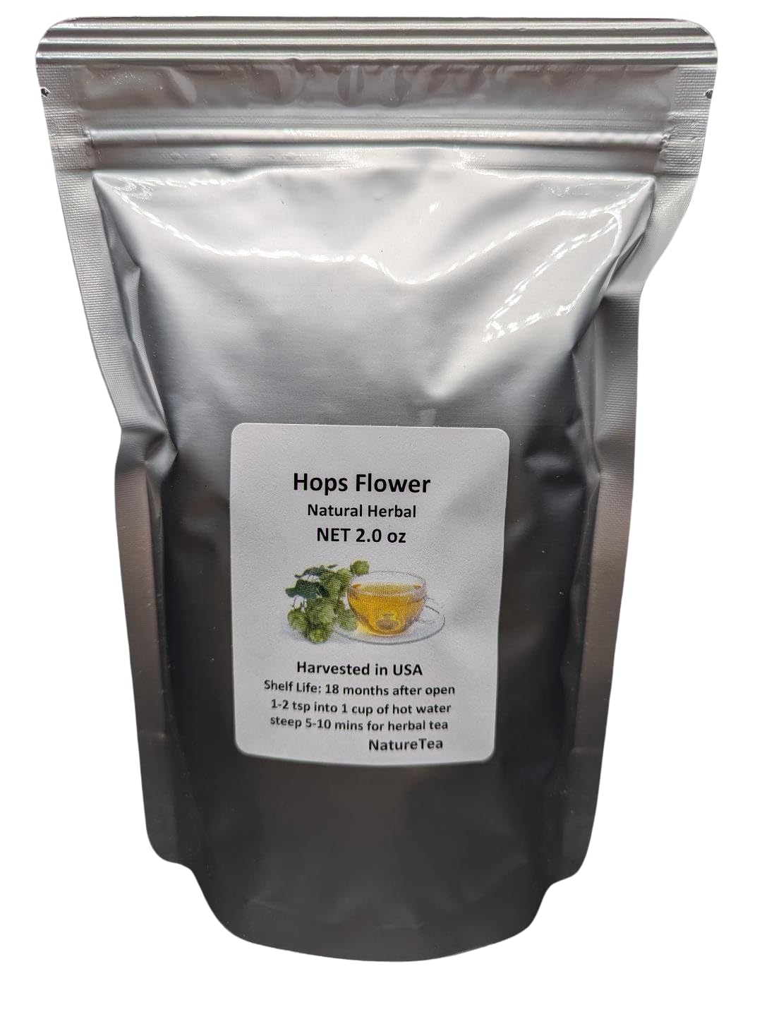 Hops flowers loose herbal tea