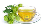 Hops flowers tea for relaxation
