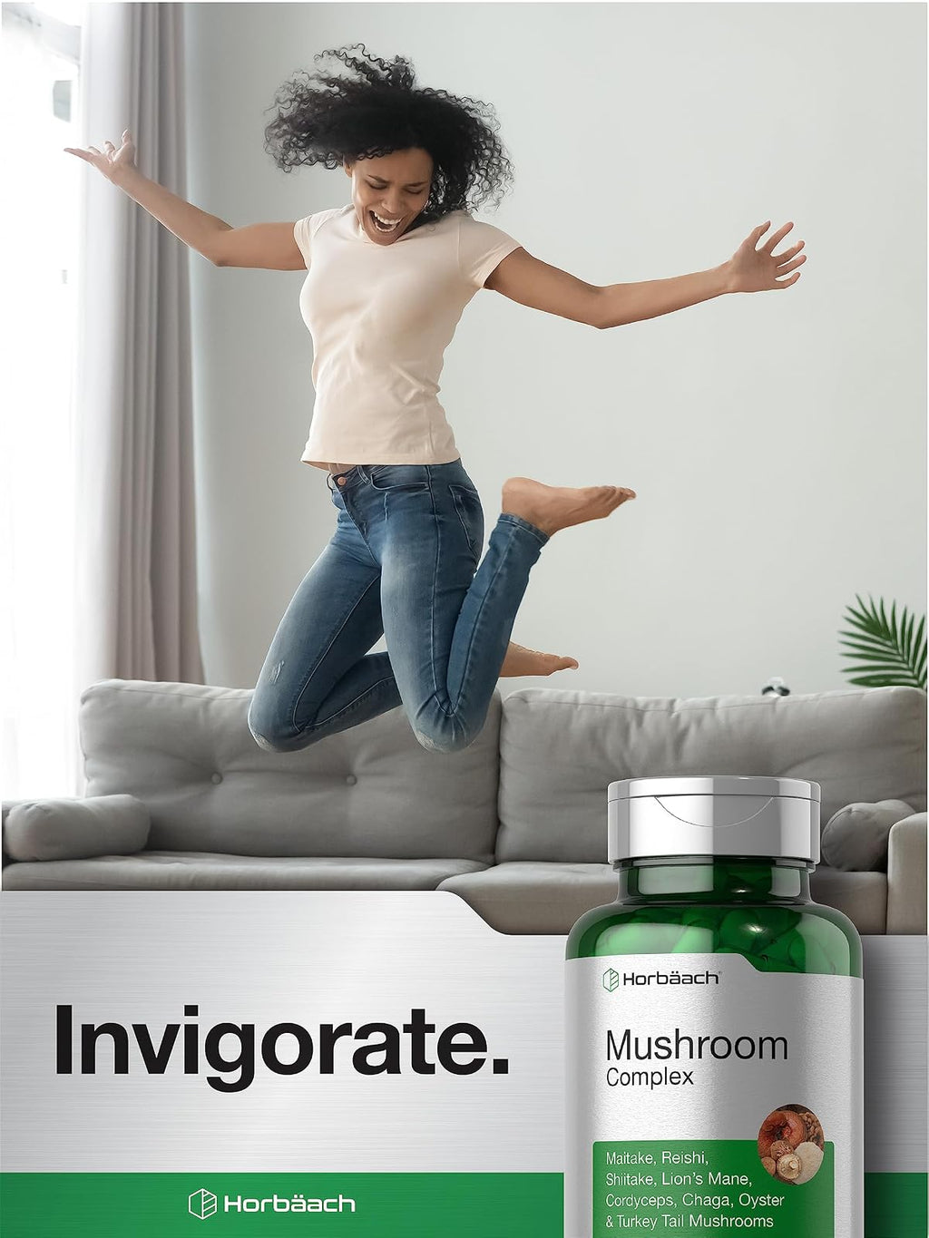 Horbäach adaptogen mushroom blend