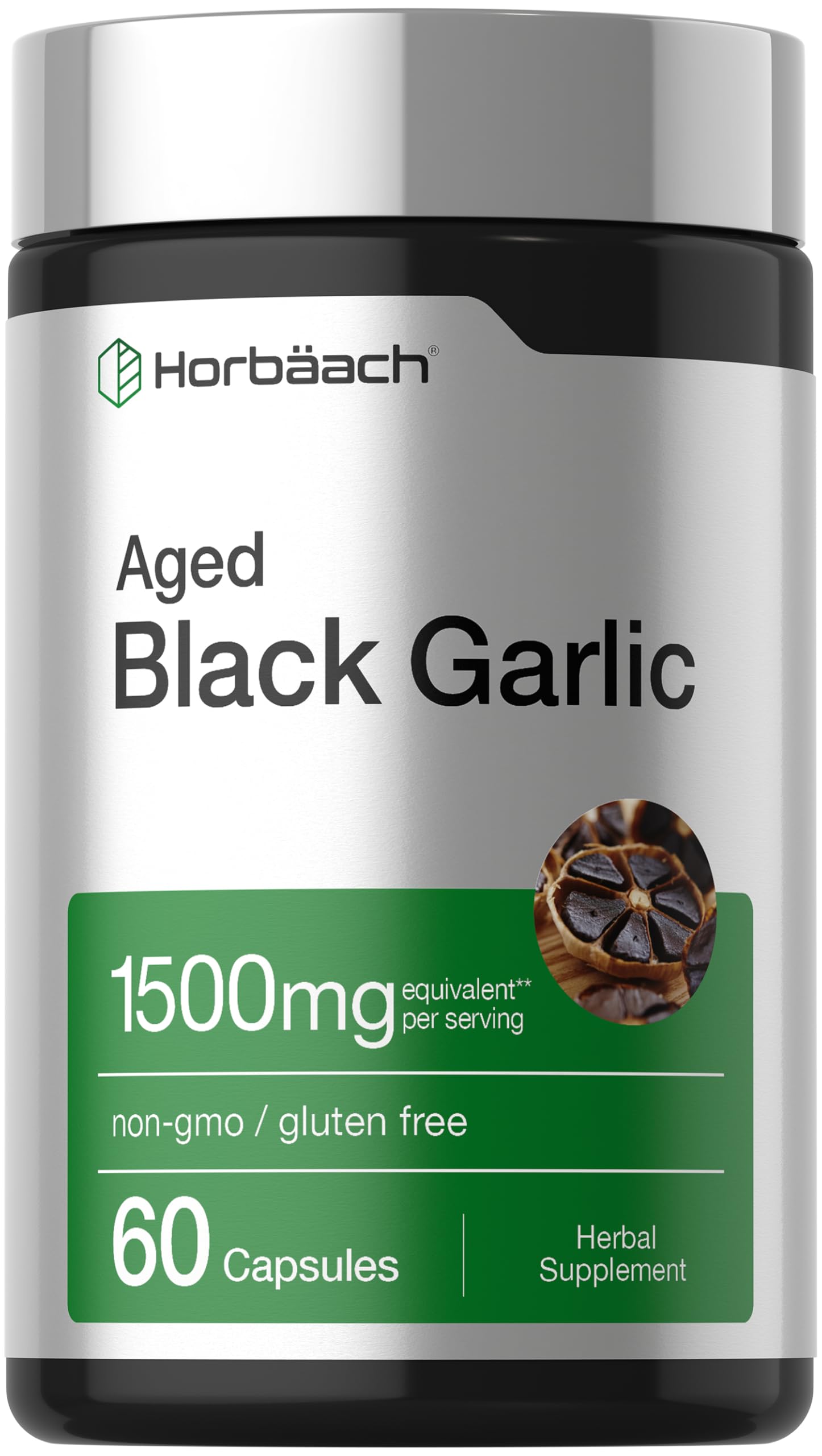 Horbäach aged garlic extract capsules