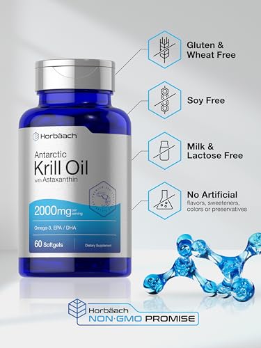 Horbäach Antarctic krill oil benefits