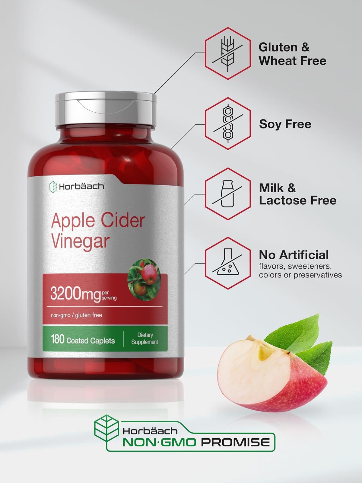 Horbäach apple cider vinegar supplement