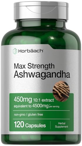 Horbäach ashwagandha capsules for stress relief