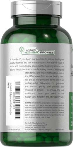 Horbäach ashwagandha dosage recommendations