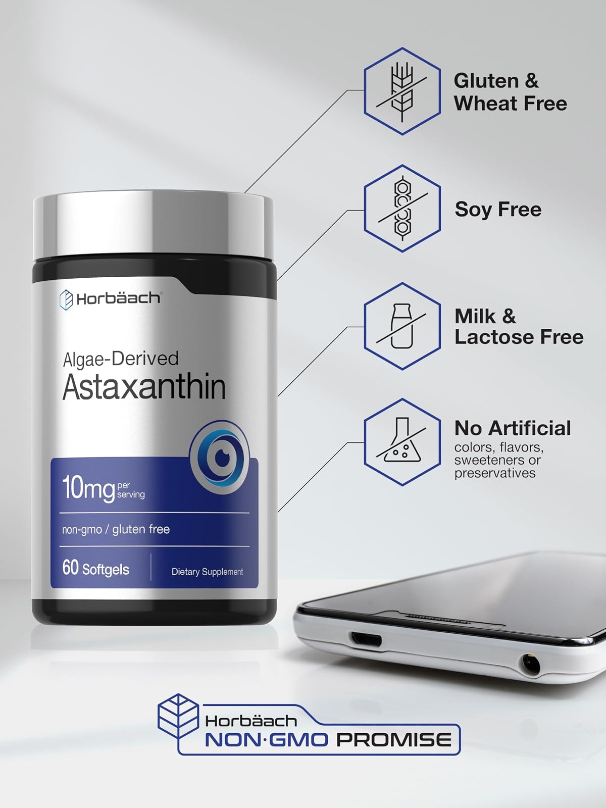 Horbäach Astaxanthin boosts immune function