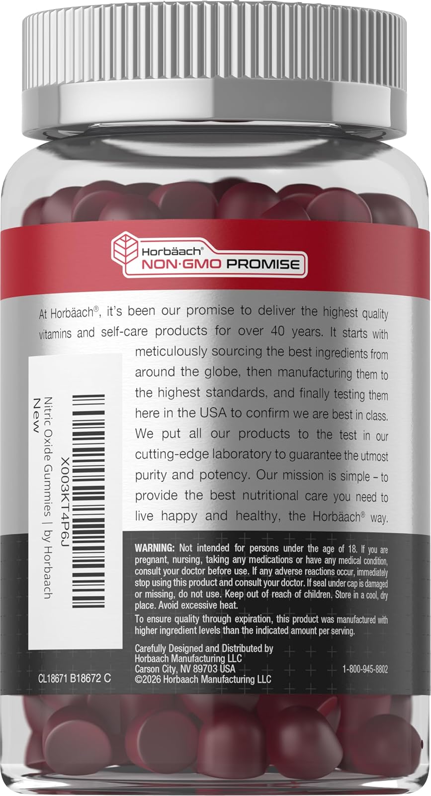 Horbäach beet root gummies with vitamins