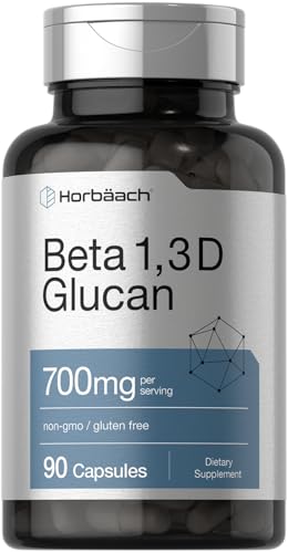 Horbäach Beta Glucan dietary fiber capsules