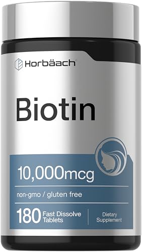 Horbäach biotin fast dissolve tablets