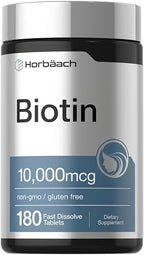 Horbäach biotin fast dissolve tablets