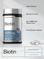 Horbäach biotin supports skin health