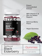Horbäach black elderberry gummies for wellness