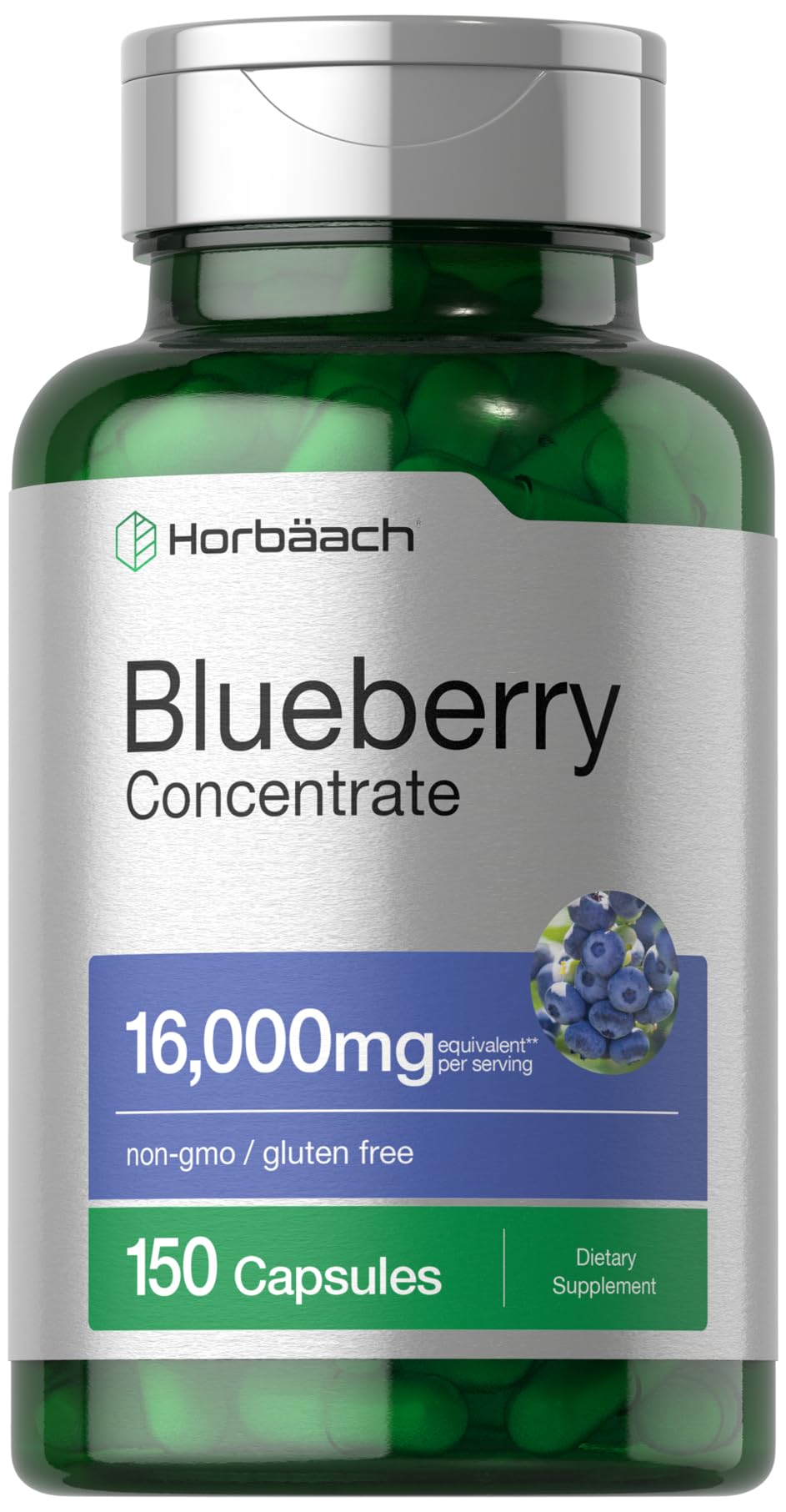 Horbäach blueberry concentrate capsules