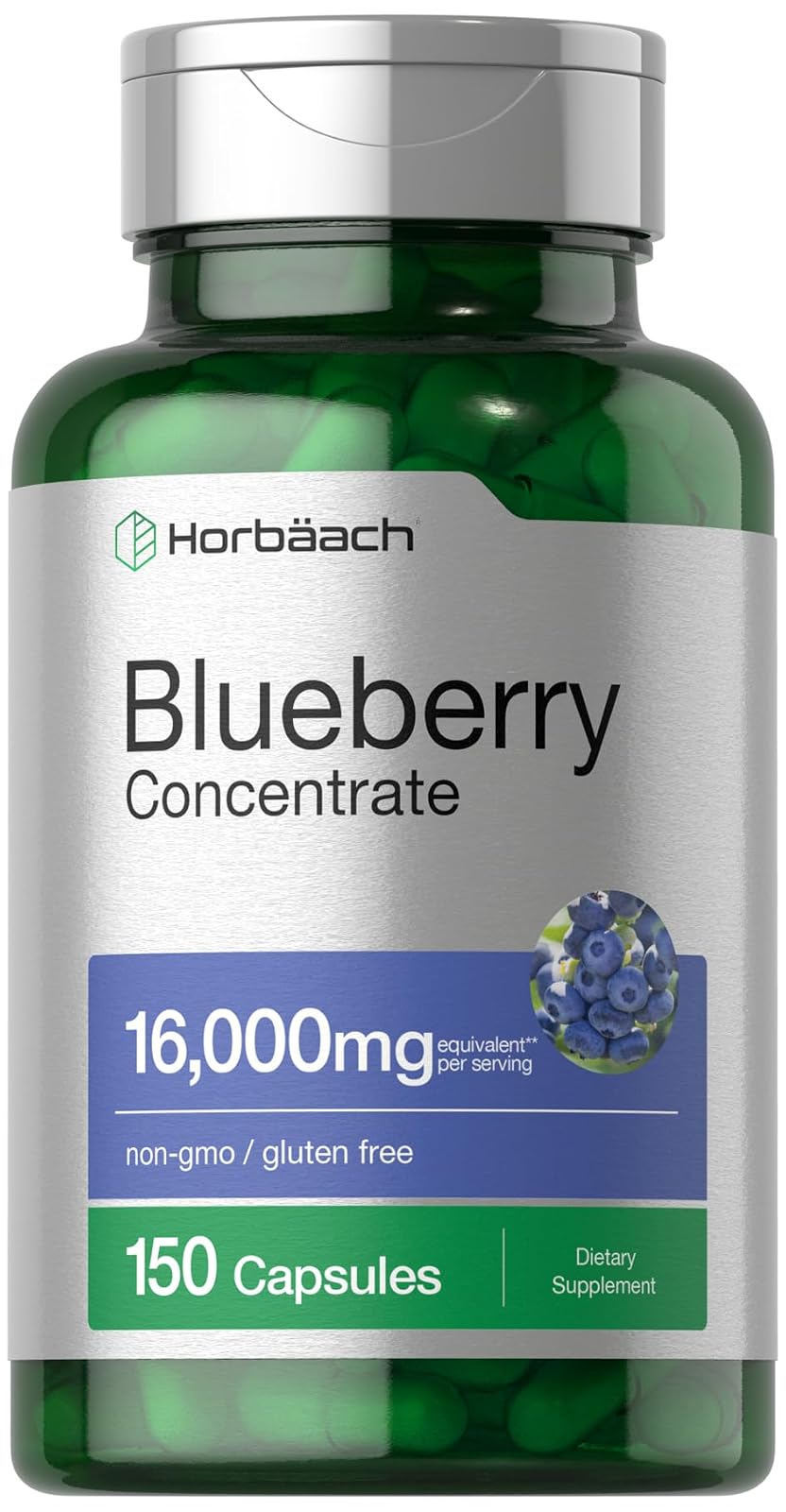 Horbäach blueberry multivitamin capsules