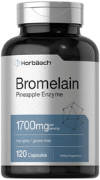 Horbäach bromelain digestive enzyme capsules
