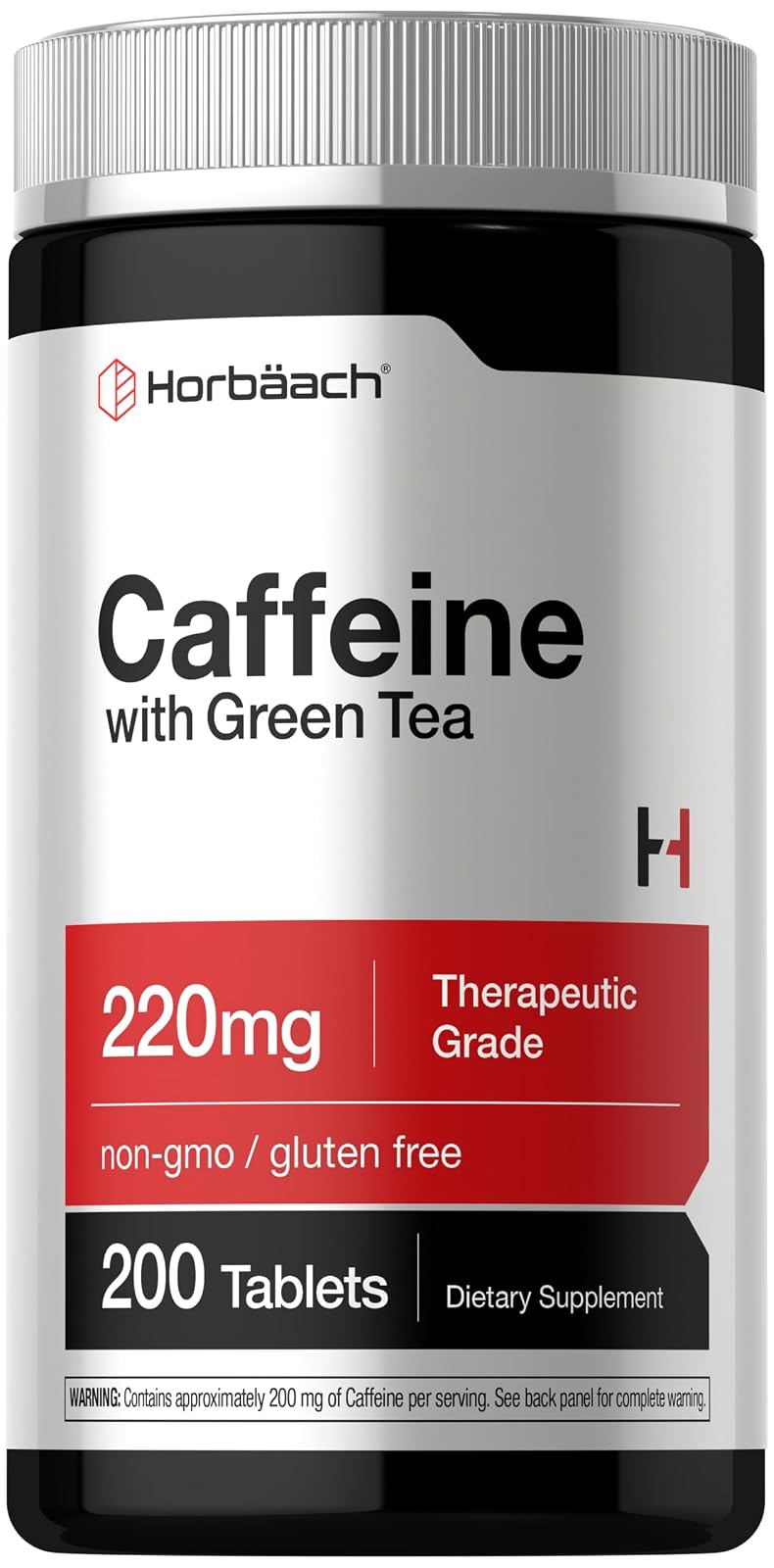 Horbäach caffeine tablets for energy
