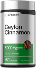 Horbäach Ceylon cinnamon capsules 500 mg