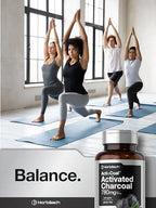 Horbäach charcoal capsules for daily wellness