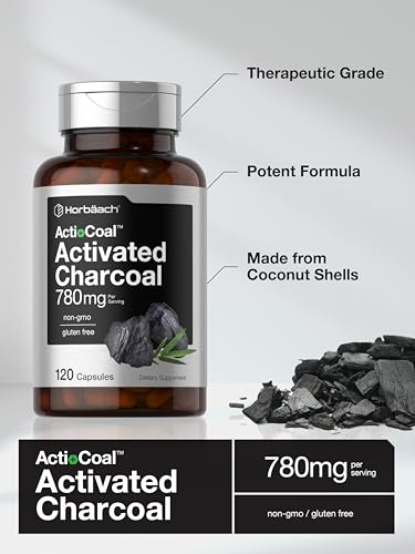 Horbäach charcoal for detox and digestion