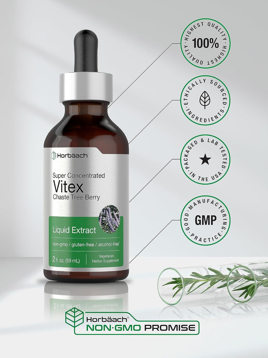 Horbäach chasteberry for menstrual support