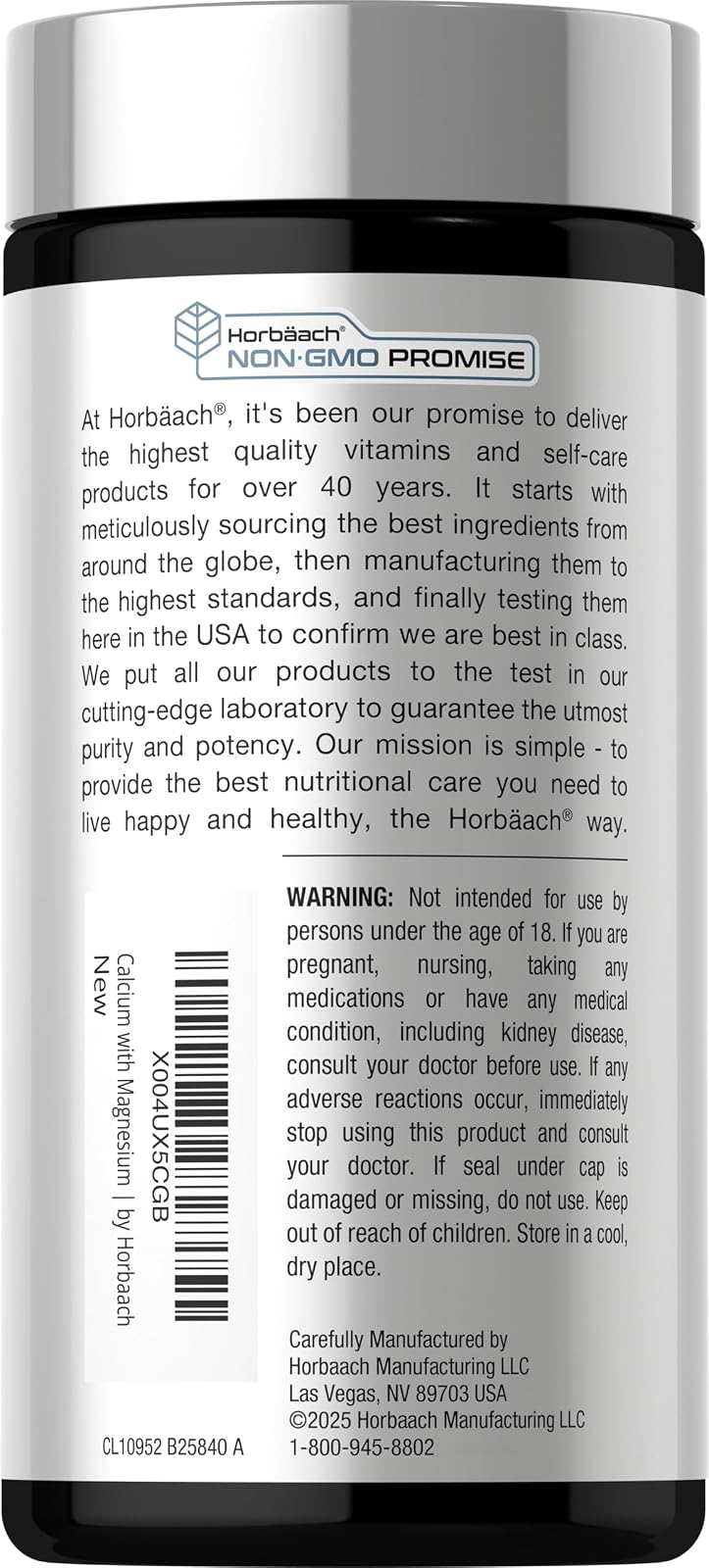 Horbäach coated caplets for easy swallowing