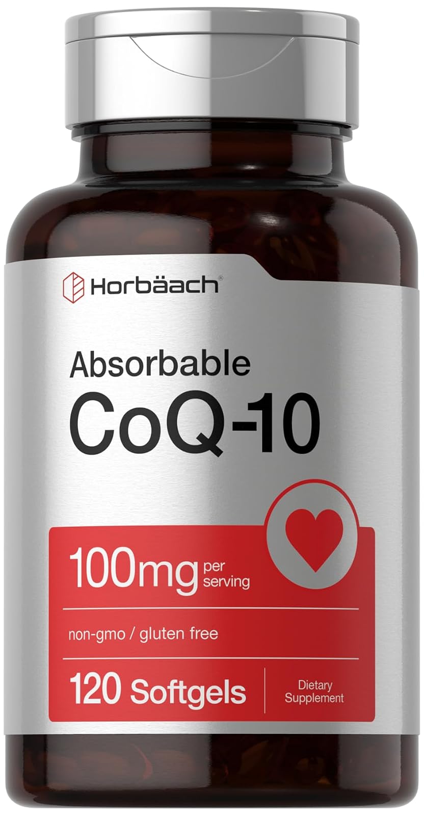 Horbäach CoQ10 100 mg softgels