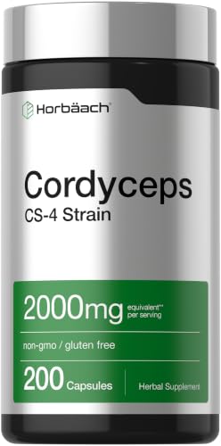 Horbäach cordyceps mushroom capsules