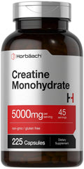 Horbäach creatine monohydrate capsules