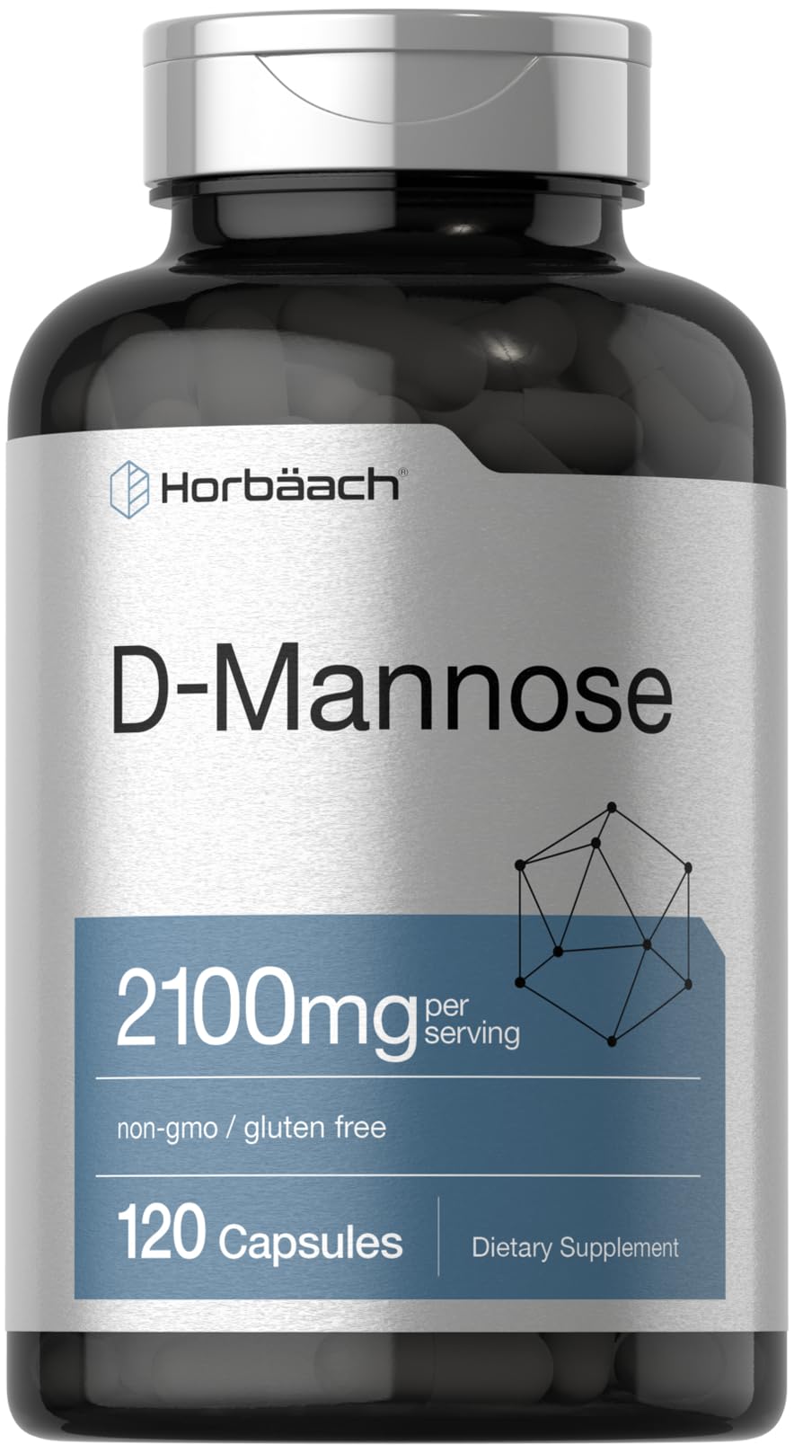 Horbäach D-Mannose capsules for UTI relief
