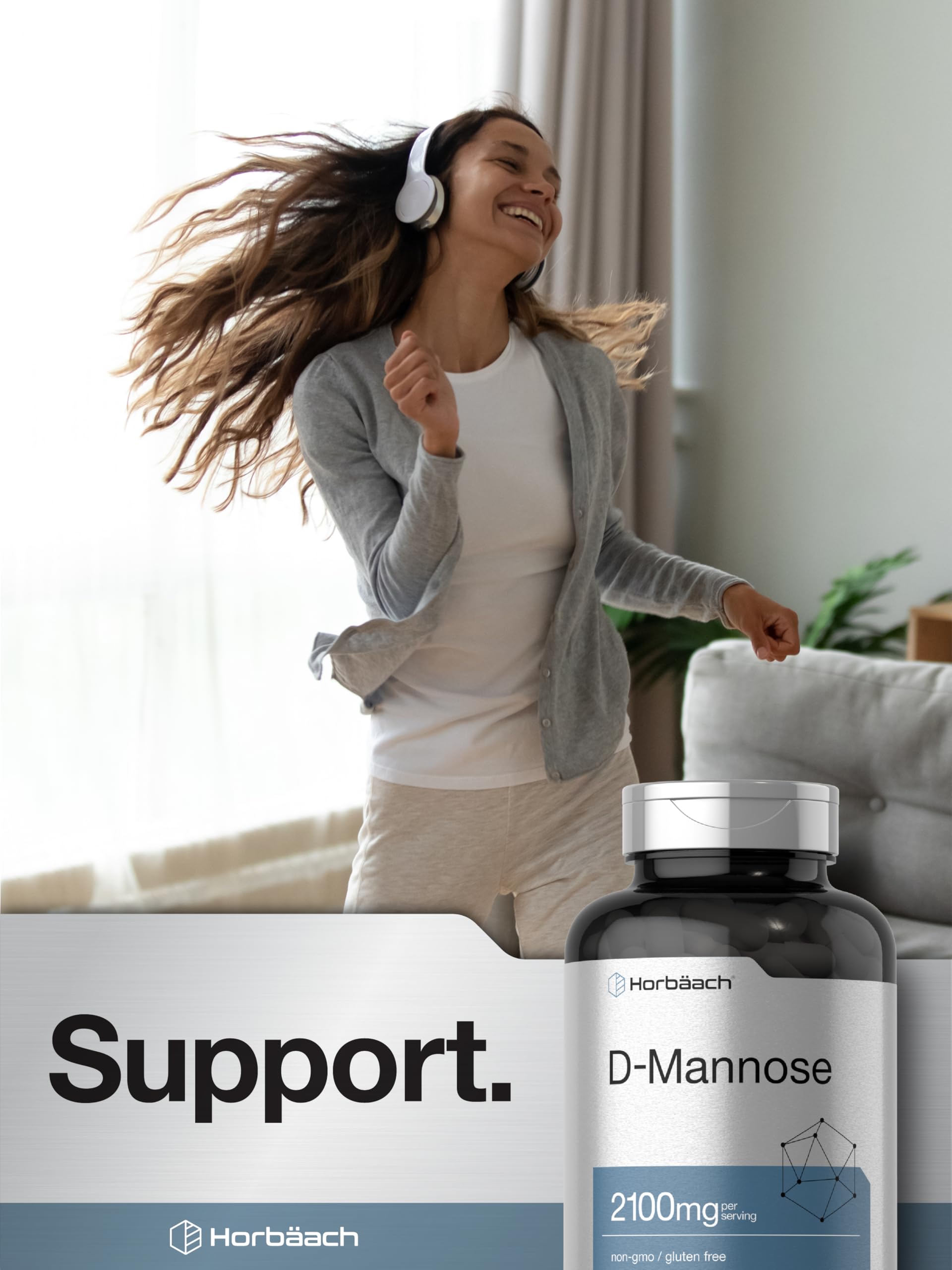 Horbäach D-Mannose for daily urinary care