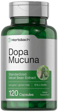 Horbäach Dopa Mucuna capsules for wellness