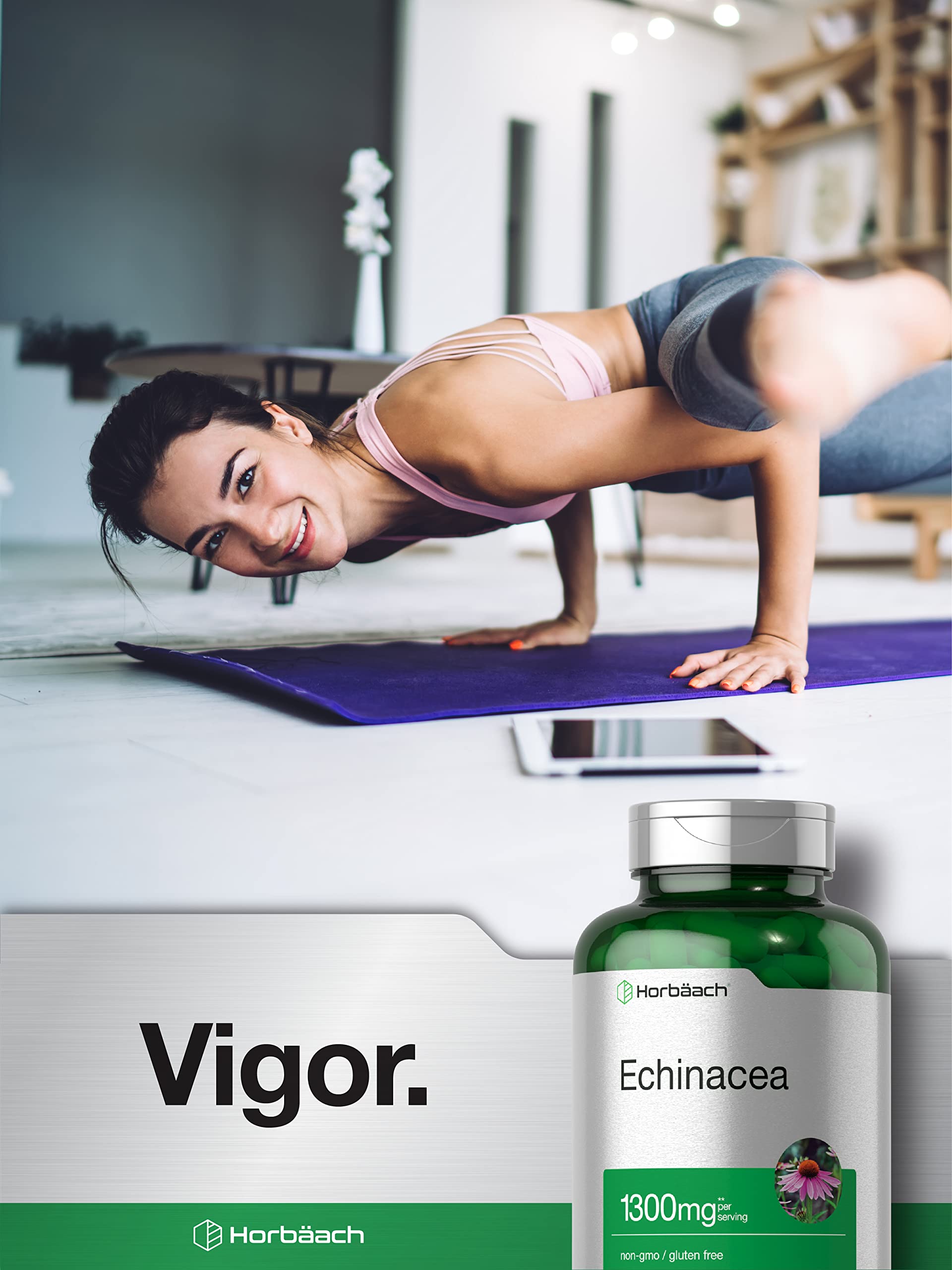 Horbäach echinacea capsules for energy