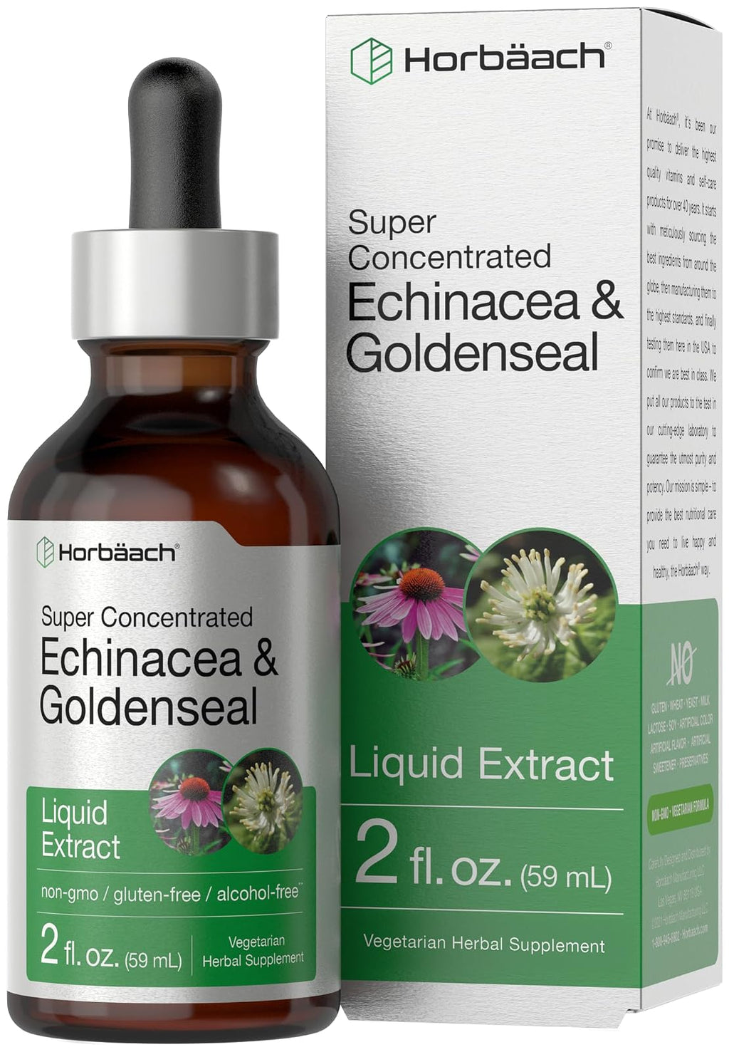 Horbäach echinacea goldenseal tincture benefits