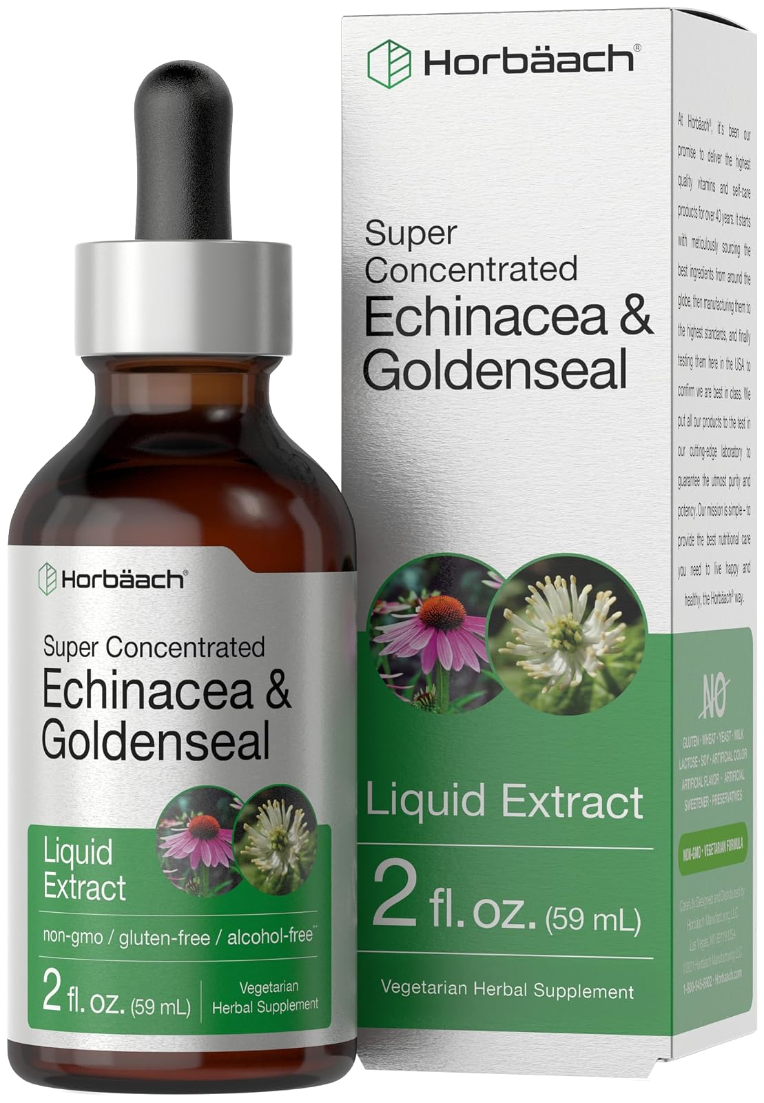 Horbäach echinacea goldenseal tincture benefits