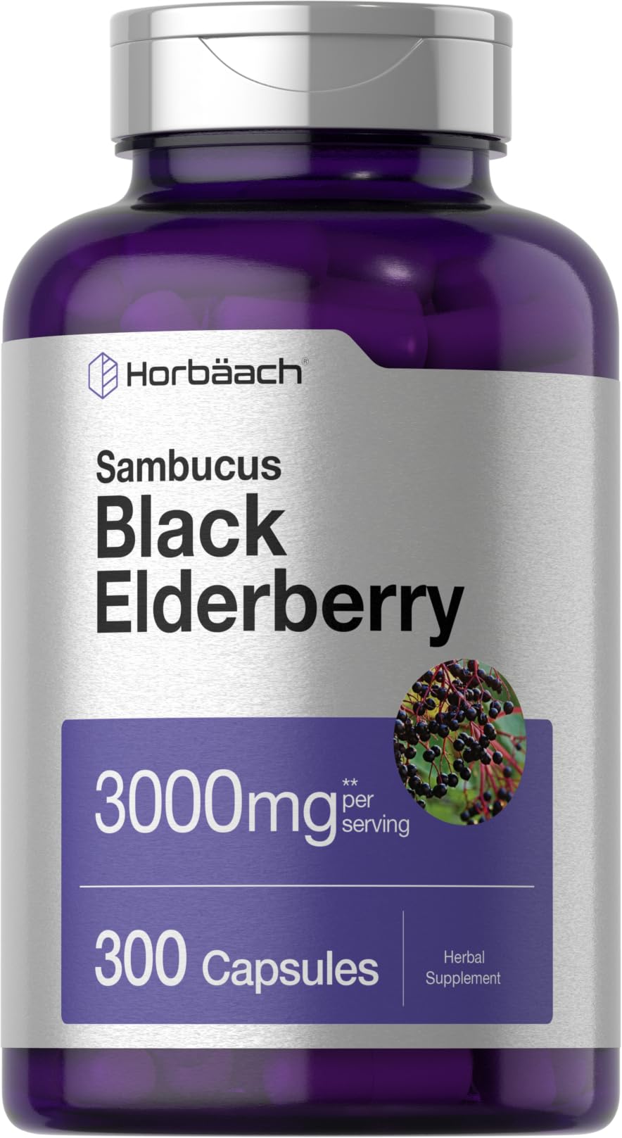 Horbäach elderberry capsules for immunity